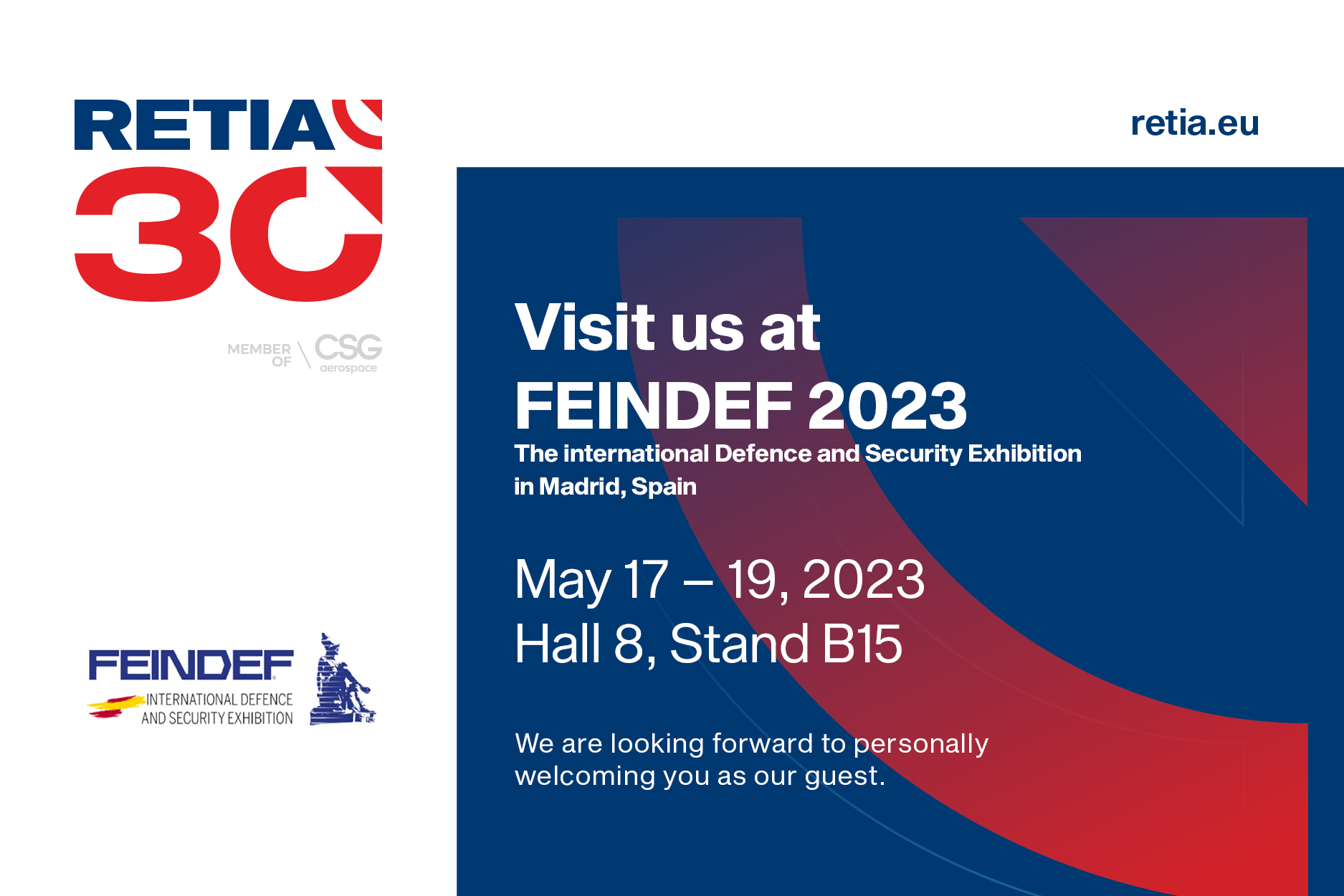 Visit us at FEINDEF 2023 – RETIA