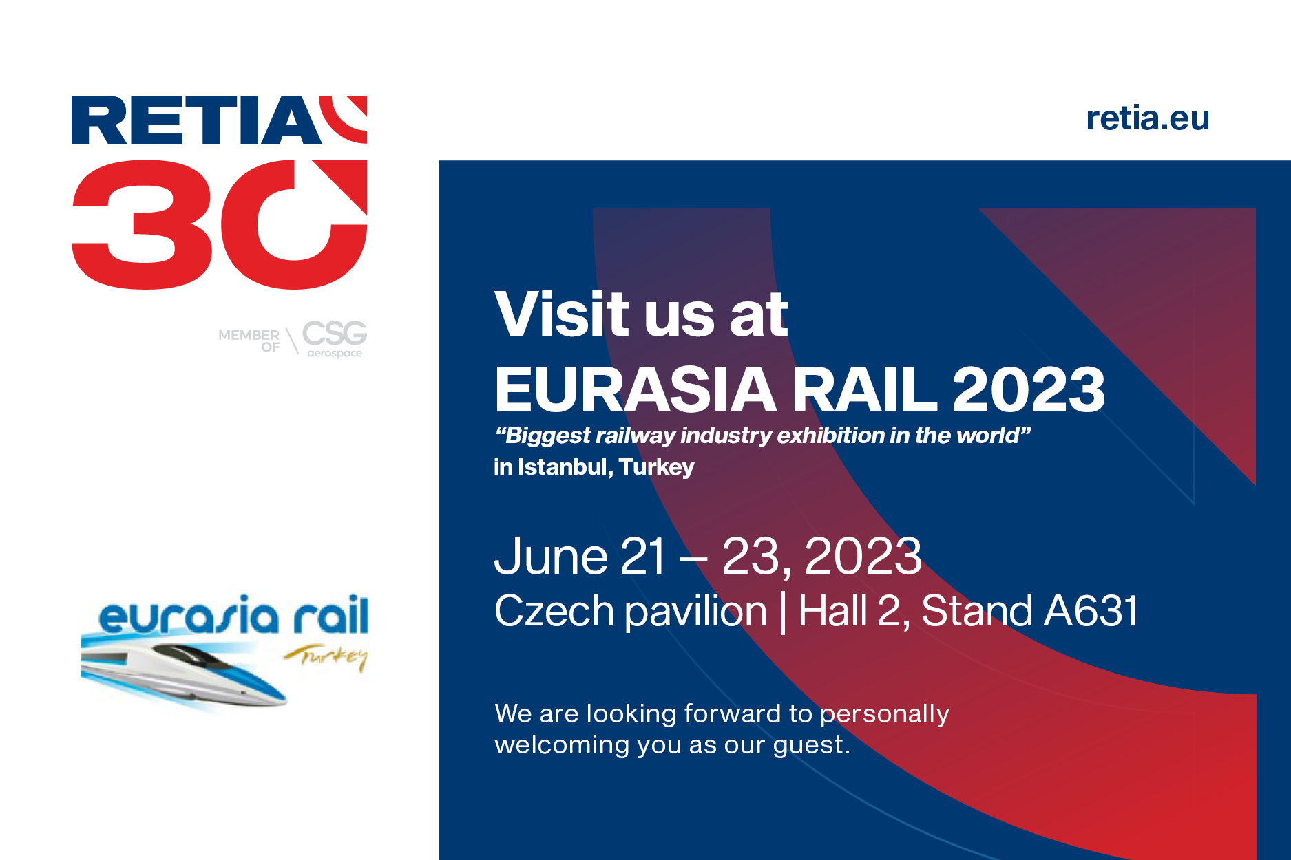 Biggest railway industry exhibition in the world - Turkey – RETIA