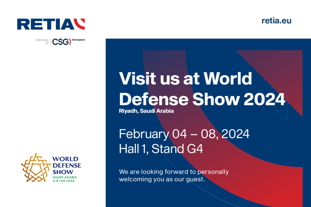Visit us at World Defense Show 2024 – RETIA