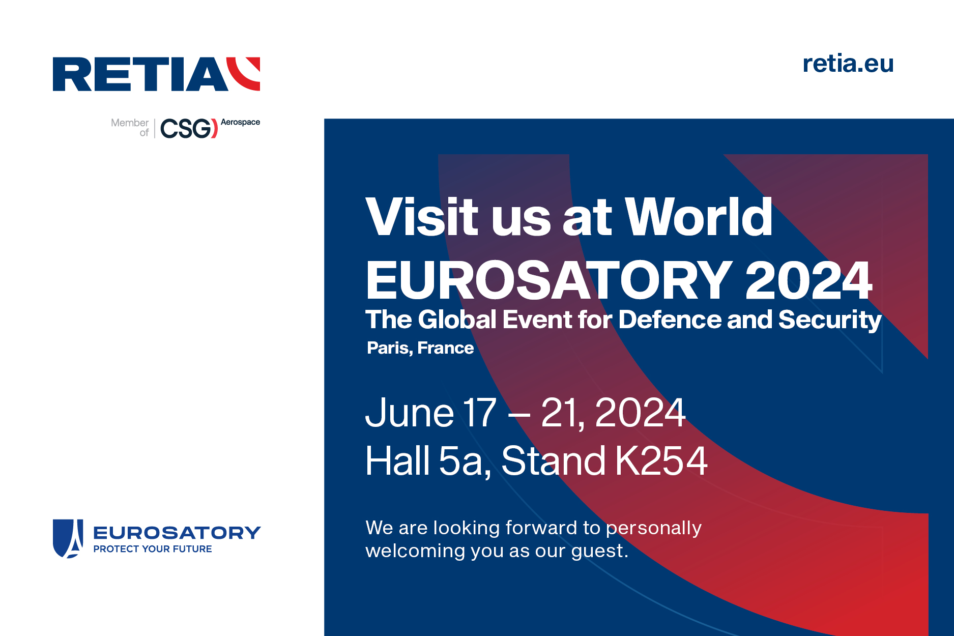 Visit us at EUROSATORY 2024 – RETIA
